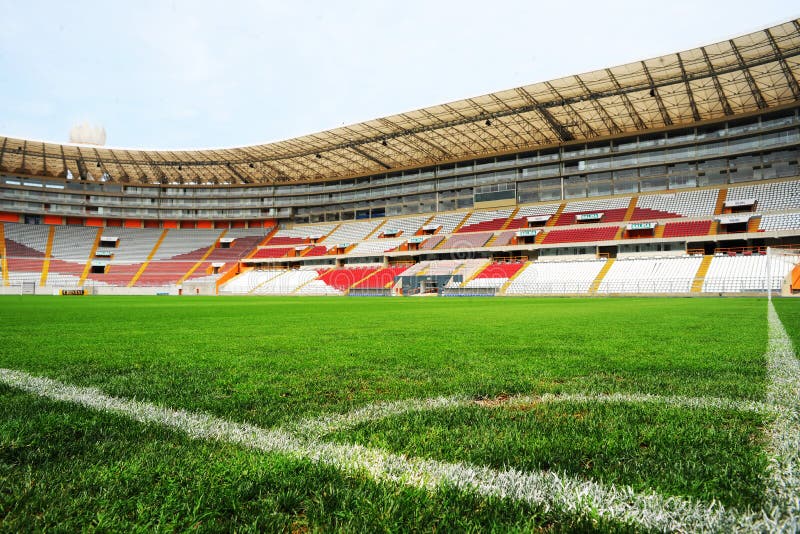 Lima Peru,new Architecture of the Field Foodball Soccer Stadium- Called ...