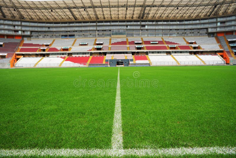 Lima Peru,new Architecture of the Field Foodball Soccer Stadium- Called ...