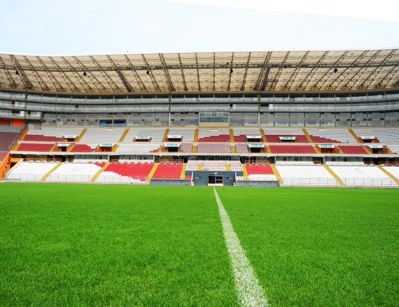 Lima Peru,new Architecture of the Field Foodball Soccer Stadium- Called ...