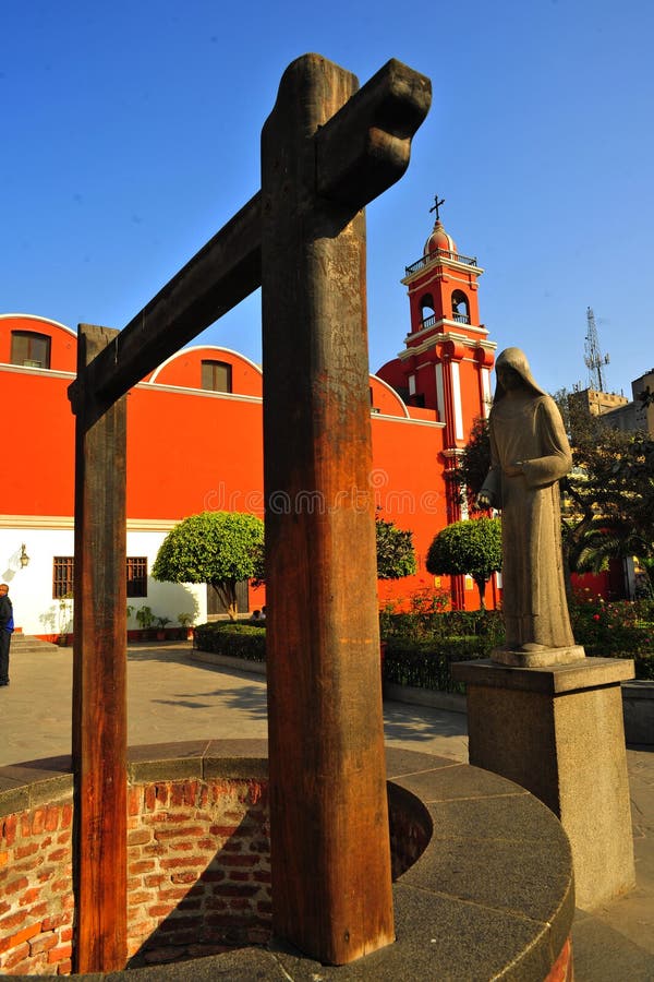 Lima, Peru - Huallamarca, the Inca Pyramid in Lima S Huaca, Peru Stock ...