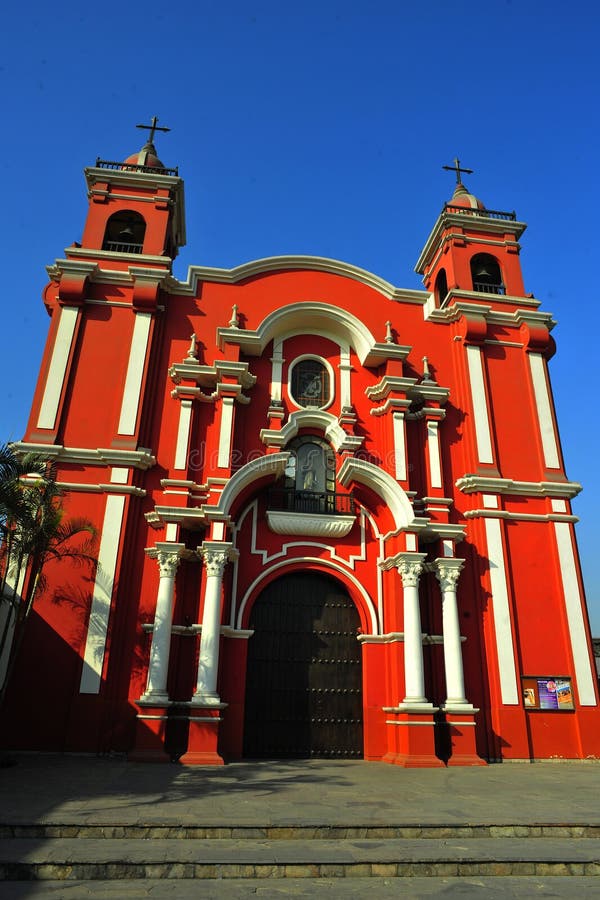 Lima - Peru: Saint Rosa of Lima Church and Monastery Stock Image ...