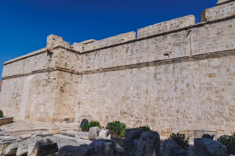 Limassol Castle in Cyprus stock image. Image of cypriot - 269126445