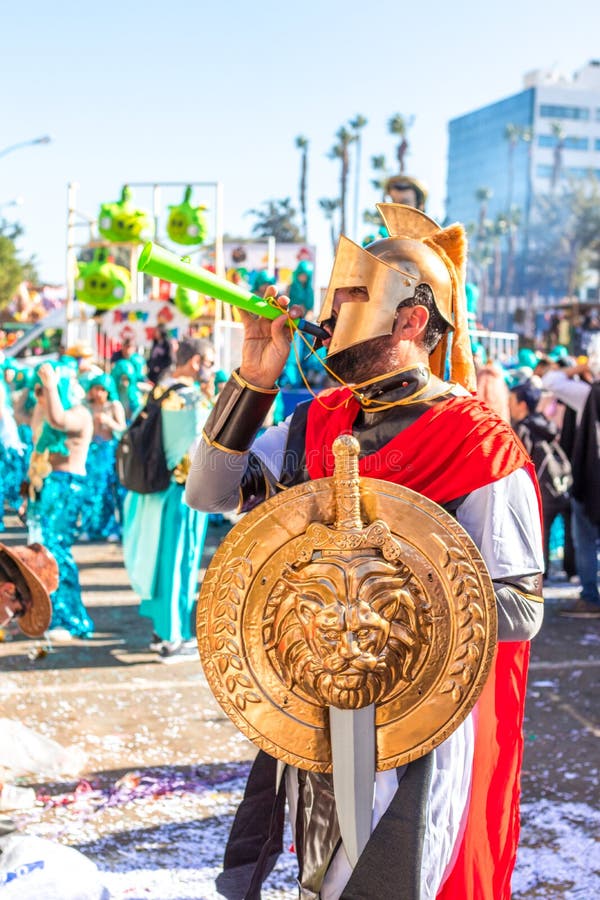 Limassol, Cyprus - March 2020: Limassol Carnival 2020 Party People ...