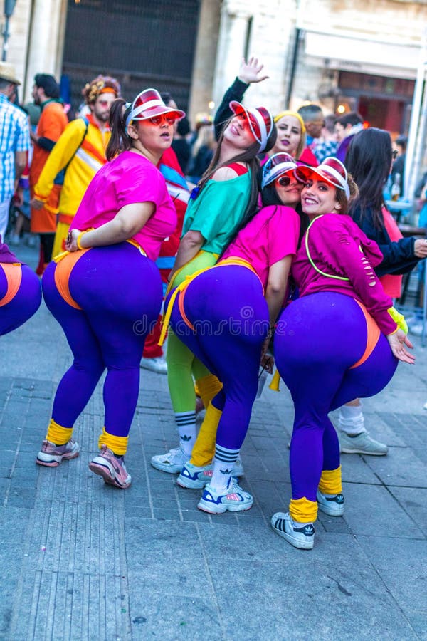 Limassol, Cyprus - March 2020: Limassol Carnival 2020 Party People ...