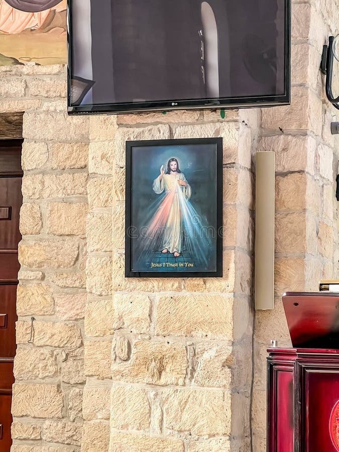 Interior of St. Catherine S Catholic Church in Limassol, Cyprus ...