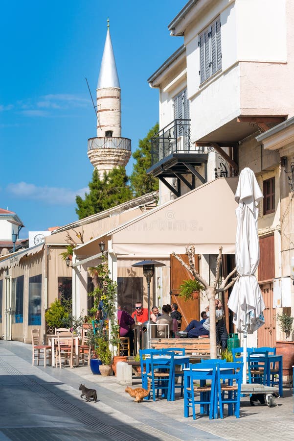 Limassol City Waterfront Downtown Skyline, Cyprus Editorial Image ...