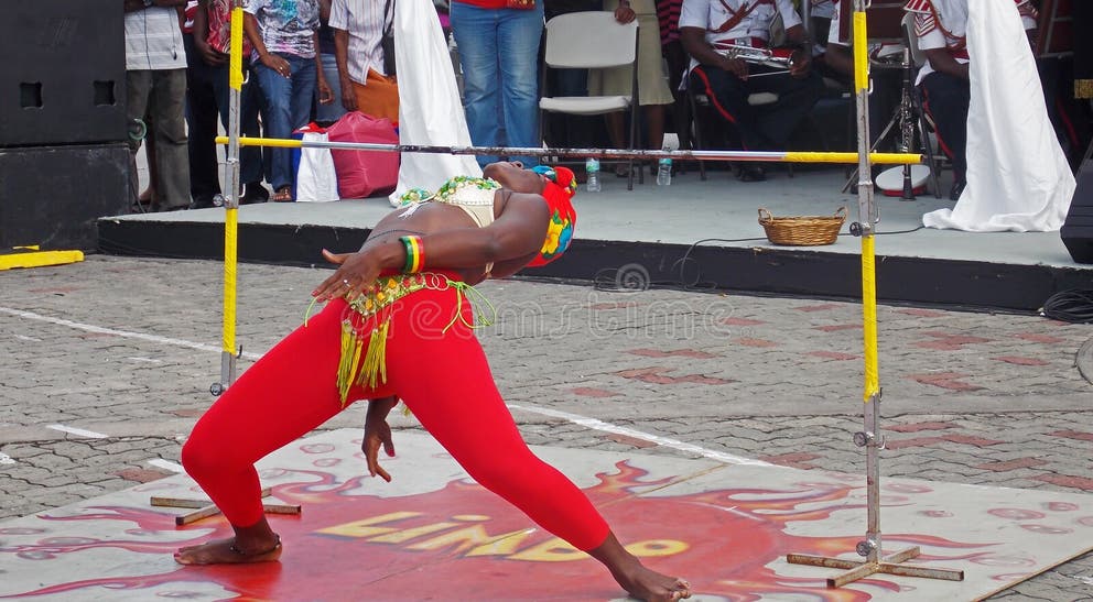 Limbo Dancer in Barbados editorial stock image. Image of caribbean ...