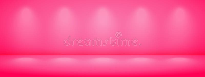 Limbo Pink Background with Light Shadow. Abstract Studio Gradient Bg ...