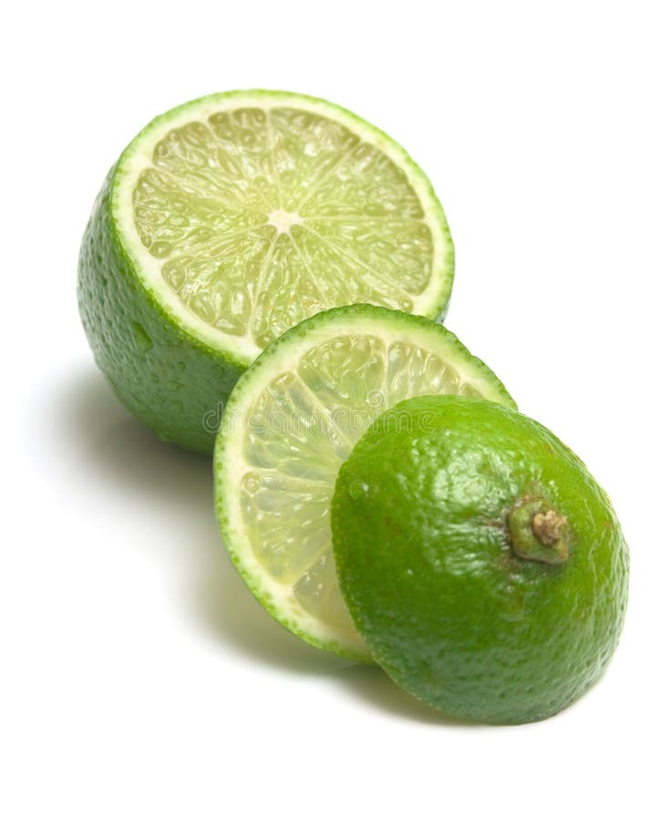 Lime stock photo. Image of lime, segment, isolated, citron - 7533548