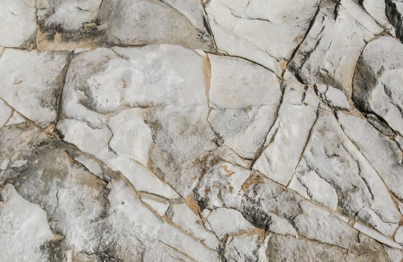 Lime-clay White Sedimentary Rock Stock Photo - Image of eroded, pattern ...