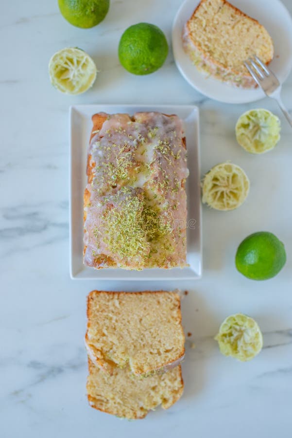Lime Coconut Bundt Cake on a Table Stock Image - Image of dessert ...