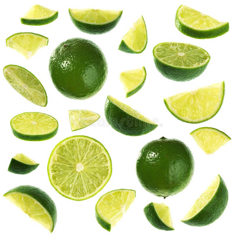 Lime collection stock photo. Image of lime, ripe, color - 8849180