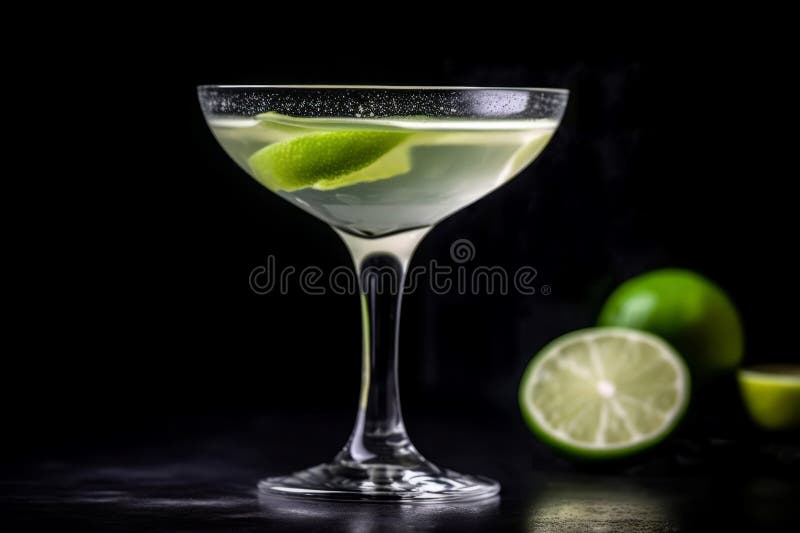Lime gimlet. Generate Ai stock illustration. Illustration of gimlet ...