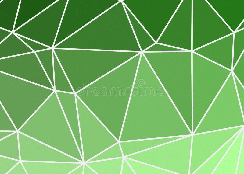 Lime Green Color Abstract Color Low-Polygones Generative Art Background ...