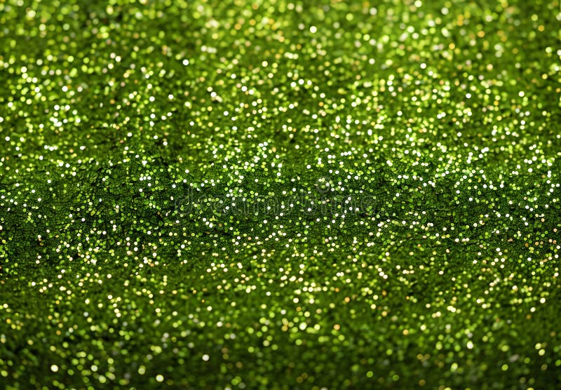 Lime Green Glitter Background Texture Stock Illustration - Illustration ...
