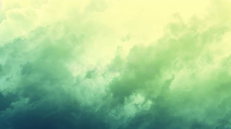 Lime Green Gradient Sky Cloudscape Texture Background Stock ...