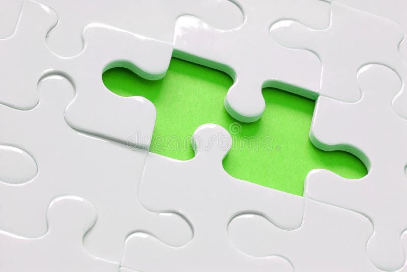 Green solution puzzle stock image. Image of green, idea - 7465793