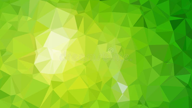 Lime Green Low Poly Background Template Design Stock Illustration ...