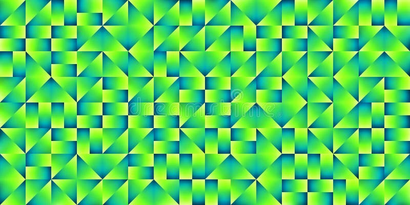 Lime Green Modern Random Filling Geometric Shapes Pattern Stock ...