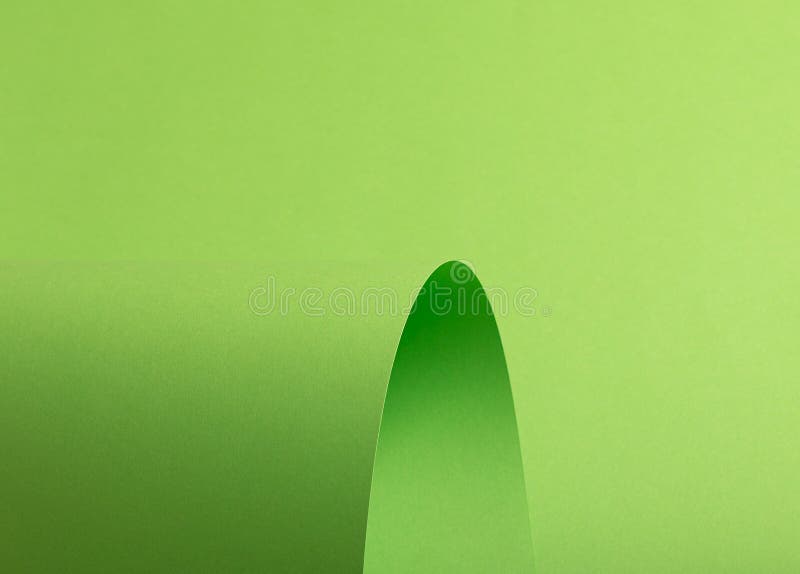 Lime Green Paper Background with a Smooth Matte Surface and a Polished ...