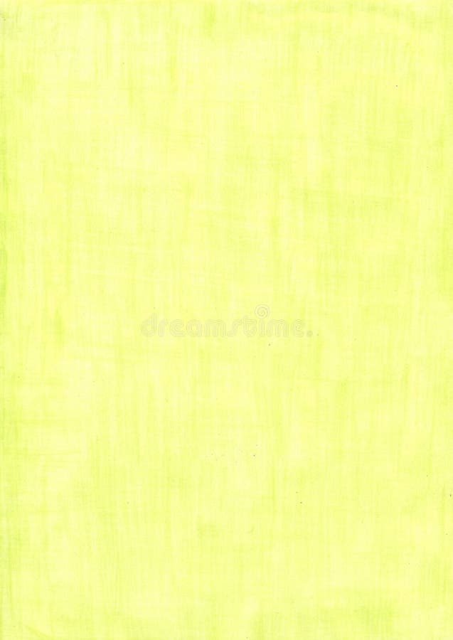 Lime Green Rectangle Sheet of Paper Colored with Pencil Stock ...
