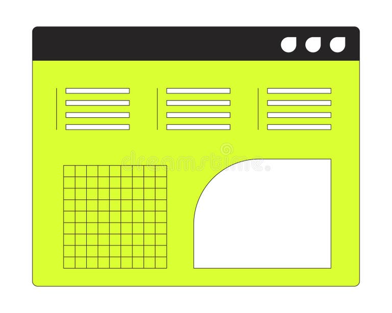 Window Grid Interface Stock Illustrations – 1,455 Window Grid Interface ...