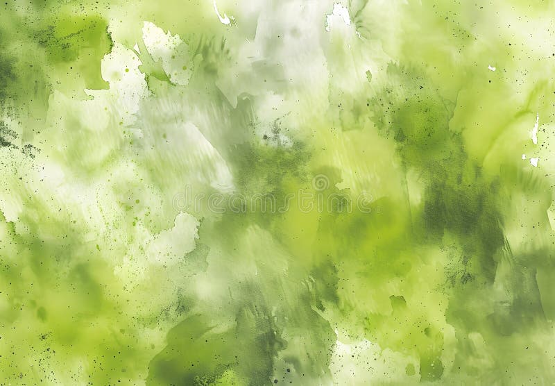 Lime Green Watercolor Grunge Background Stock Illustration ...