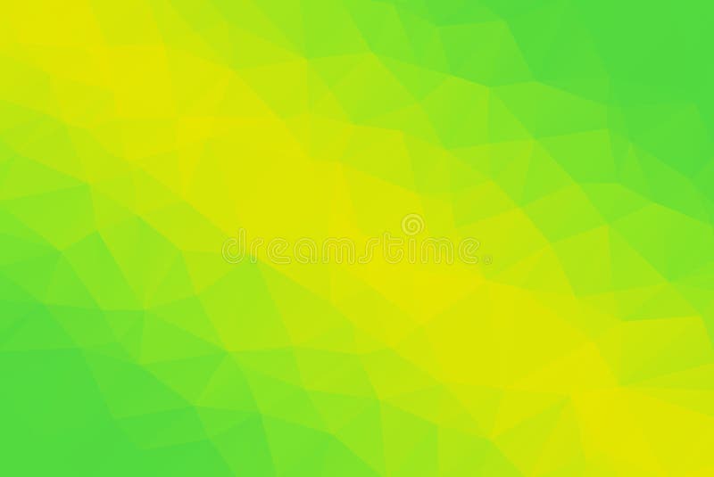 Lime Green & Yellow Abstract Low Poly Gradient Polygonal Background ...