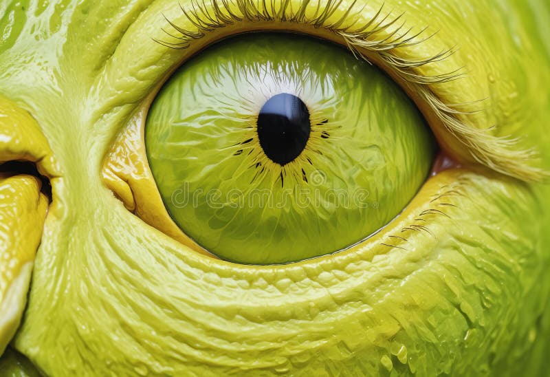 A Lime Green Yellow Nose Texture, Grainy Background Stock Illustration ...