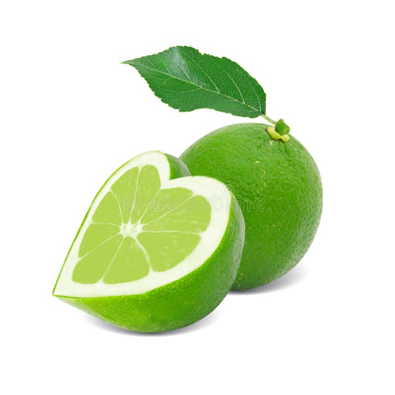 Lime heart stock photo. Image of health, diet, agriculture - 40396066