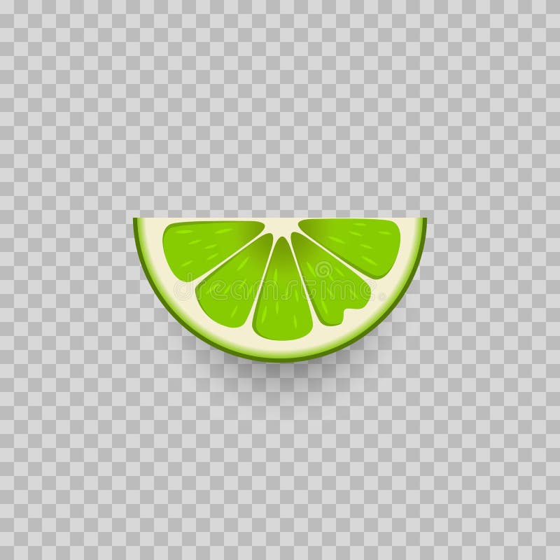 Lime Icon. Isolated. Vector. Slice of a Lime Stock Vector ...