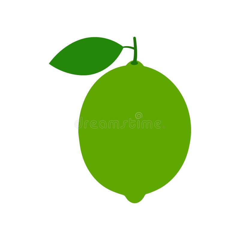 Lime Set Icon Vector Illustration Isolated on White. Stock Vector ...