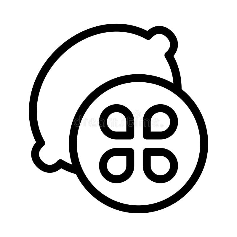 Lime vector thin line icon stock vector. Illustration of citrus - 162917336