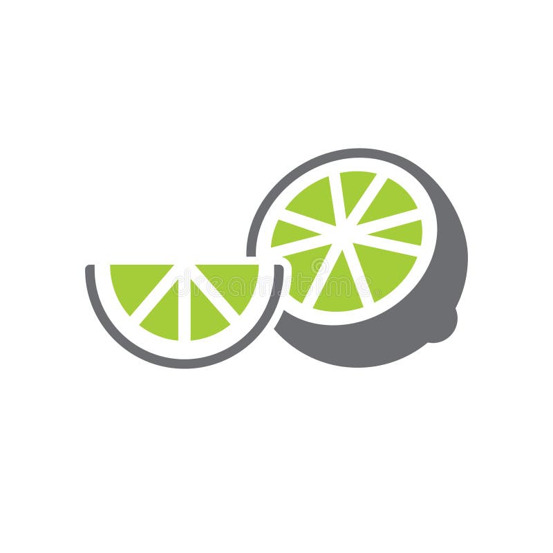 Lime Icon on White Background for Graphic and Web Design, Modern Simple ...