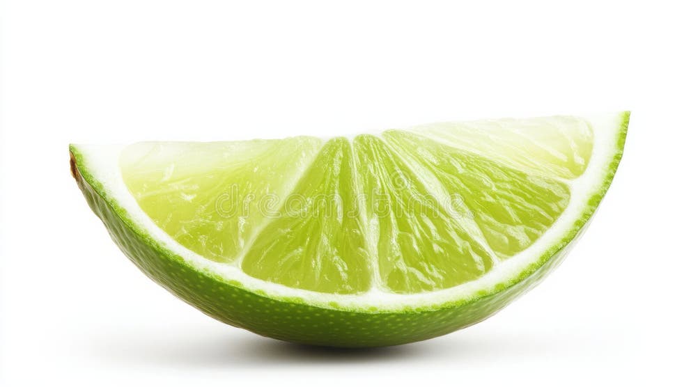 Lime Isolated. Lime Half, Slice, Piece Isolate on White Stock Image ...