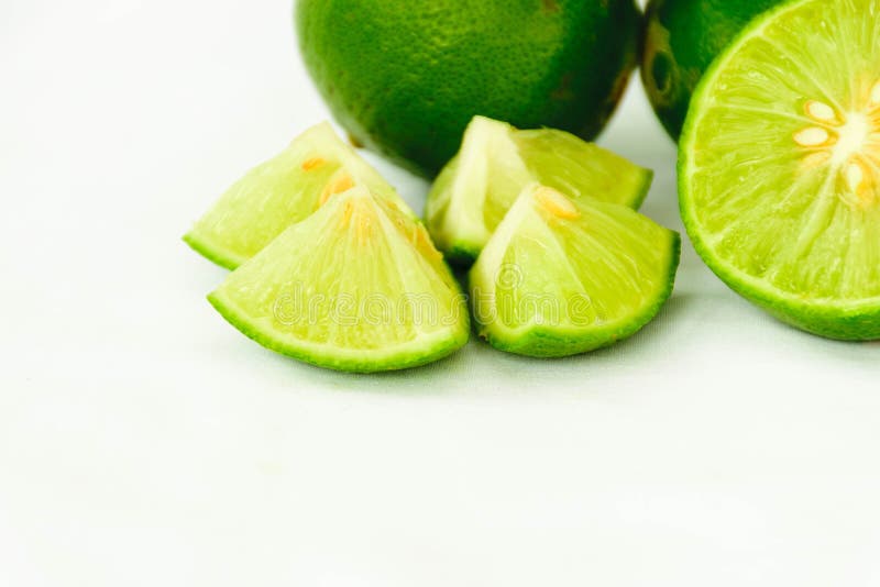 Lime stock image. Image of soft, leaf, focus, green, fruit - 64145971