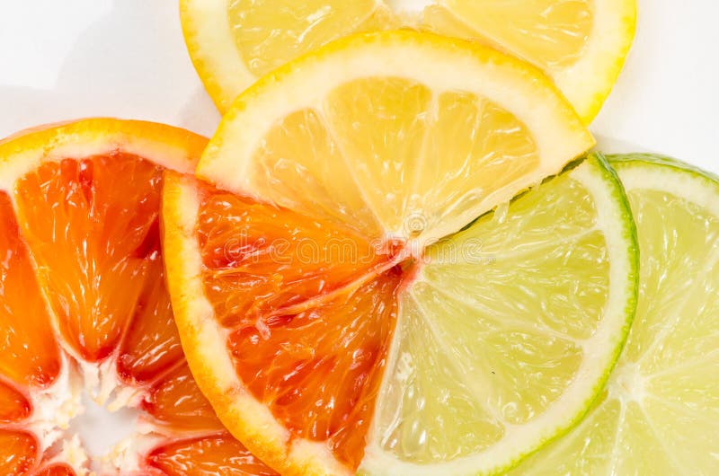 Lime, Lemon and Orange Slice Stock Image - Image of yellow, orange ...