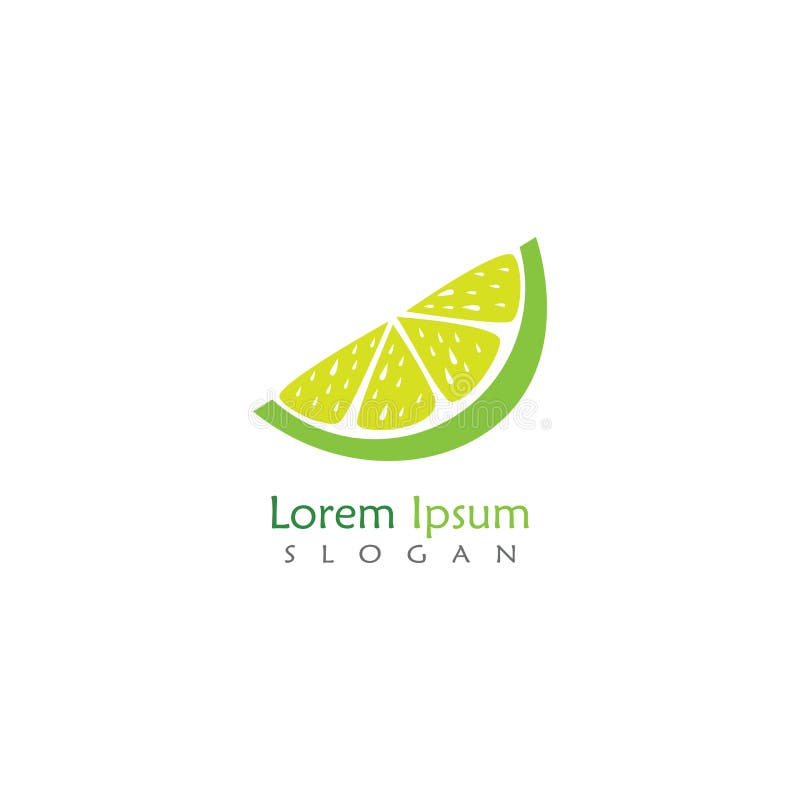 Lime Logo Design, Isolated Lime Creative Template Vector Stock ...