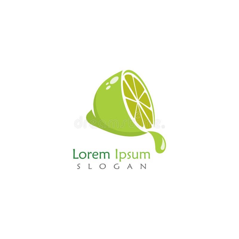 Lime Logo Design, Isolated Lime Creative Template Vector Stock ...