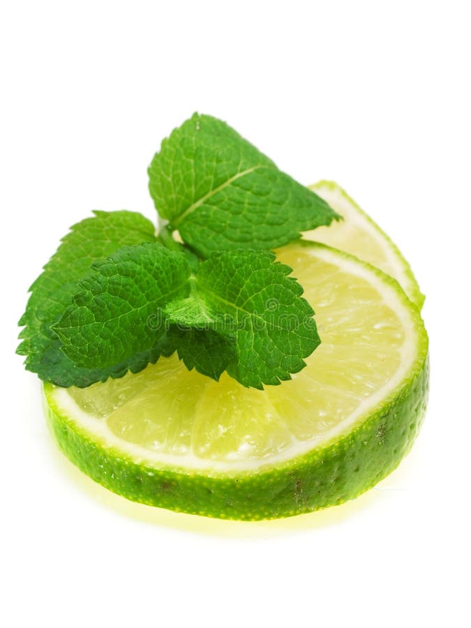 Lime and Mint stock image. Image of lime, ingredient - 48814707