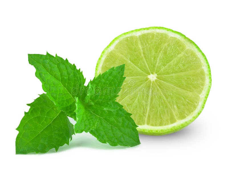 Lime and mint stock image. Image of peppermint, freshness - 42191265