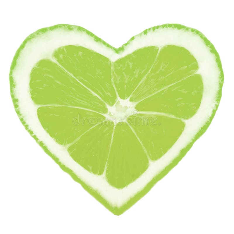 Lime stock image. Image of nature, heart, bright, food - 39976207