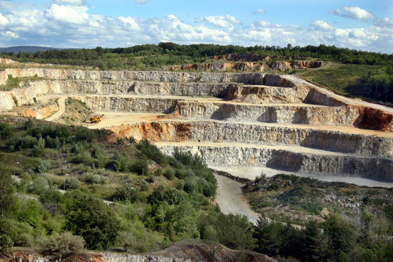 Lime-pit stock image. Image of scenery, front, industry - 2779895