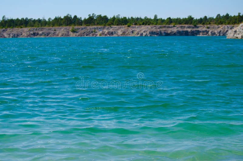 Lime Pit / Limestone Quarry 4 Stock Photo - Image of lake, called: 98504900