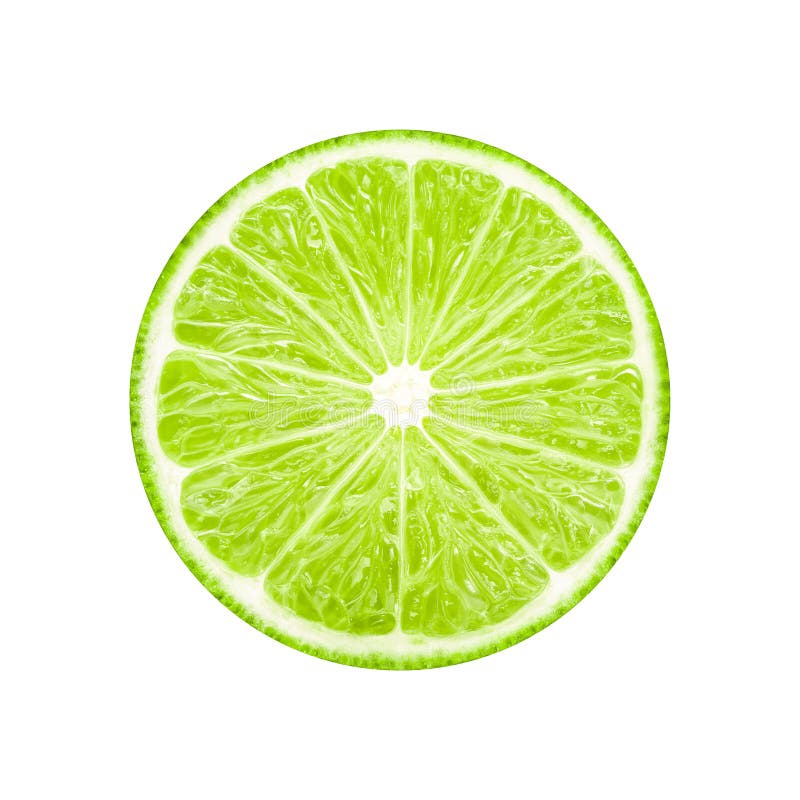 Lime slice isolated stock image. Image of fruit, citrus - 136790807