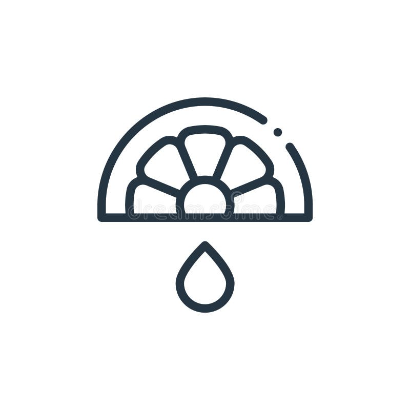 Lime Vector Icon Isolated on White Background. Outline, Thin Line Lime ...