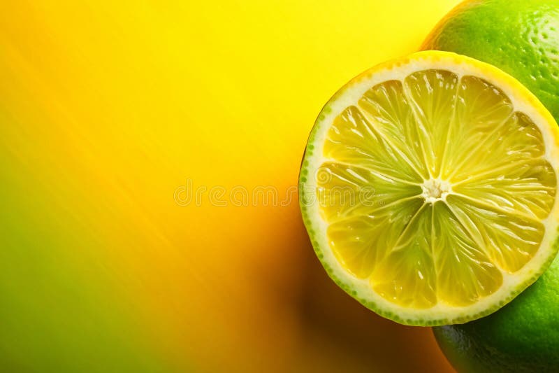 Lime Yellow Abstract Background a Vibrant Gradient Design for Summer ...