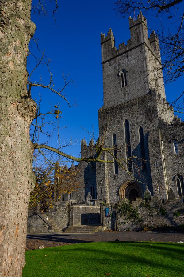 Limerick stone church stock image. Image of city, nature - 133940739