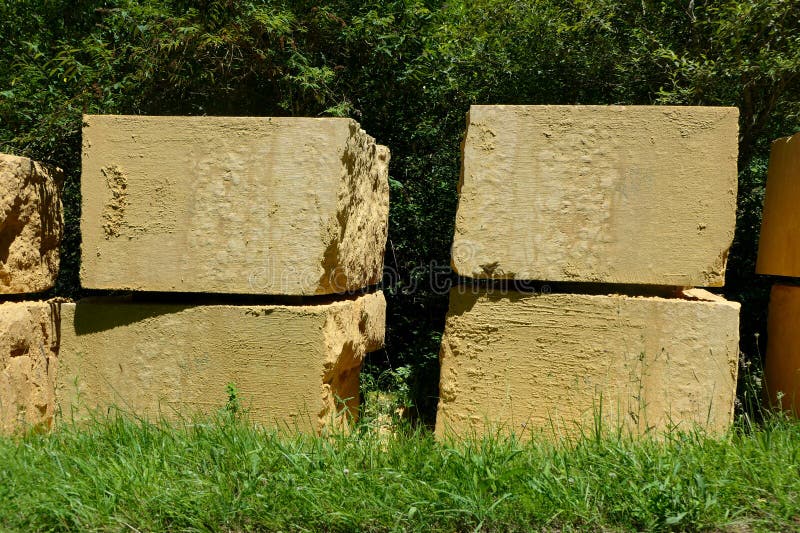 Limestone Blocks stock photo. Image of stone, mining - 323675514