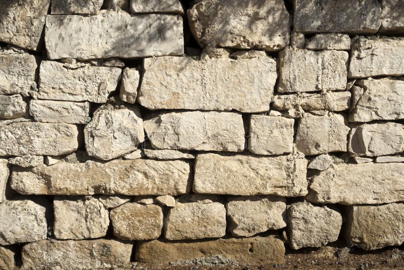 Limestone Brick Wall Texture Stock Photo - Image of brickwork ...